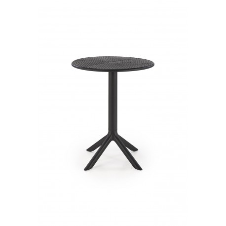 CALVO rundt bord, sort - Perfekt til haven