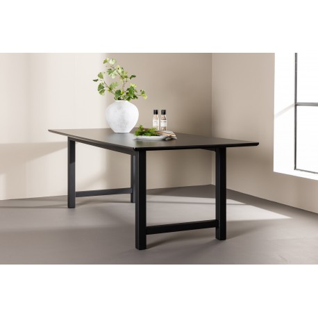 Luksuriøst Sort Count Spisebord - Rektangulært Spisebord