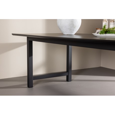 Luksuriøst Sort Count Spisebord - Rektangulært Spisebord