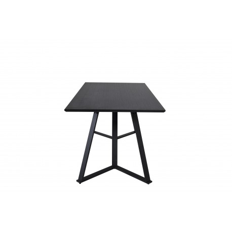 Marina Spisebord - Sort Rektangulært Spisebord