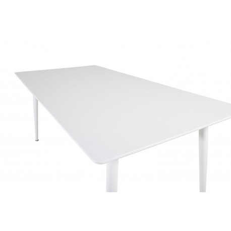 Stilfuldt Polar Spisebord - Hvid